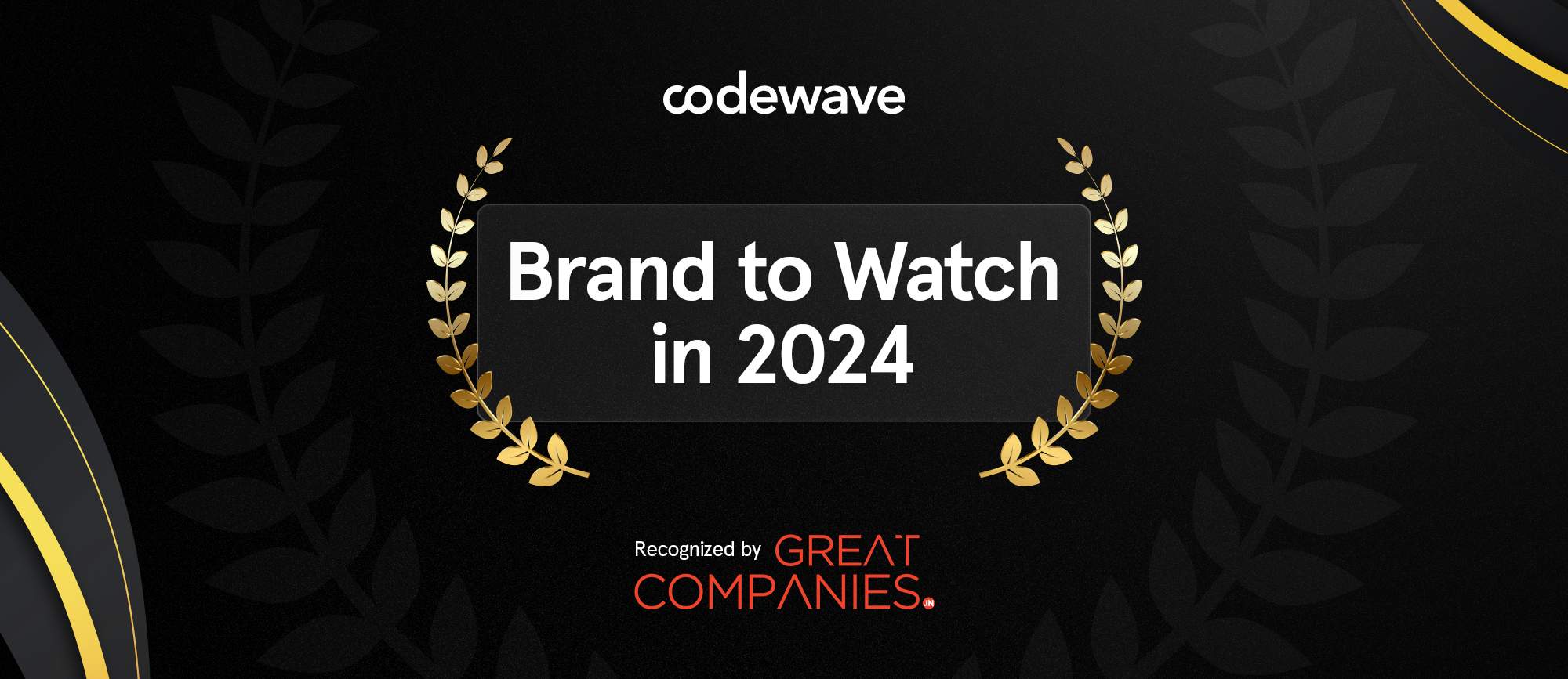 Codewave listed on the 'Most Promising Brands To Watch in 2024' By Great Companies - Codewave ...
